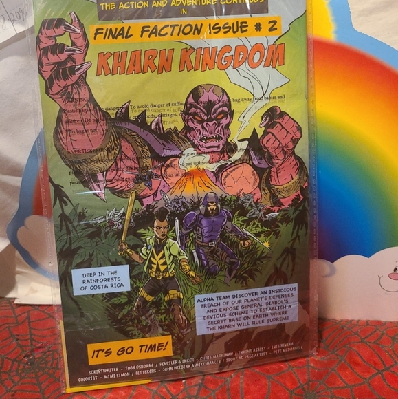 Other | Final Faction First Impact Comic Book Origin Story 1st Edition ...
